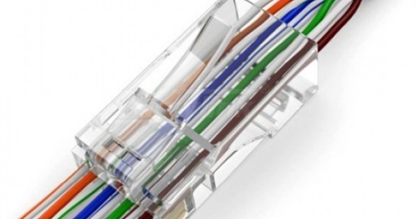 PASS THROUGH ΦIΣ ΔIKTYOY RJ45 CAT6