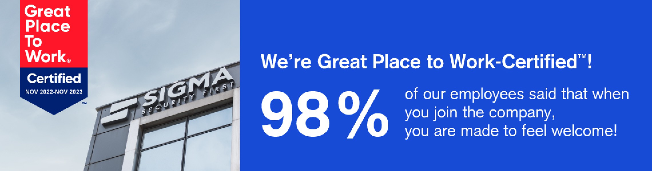 Sigma Security: "Ένα ευχάριστο και ασφαλές περιβάλλον να εργάζεσαι, με ...